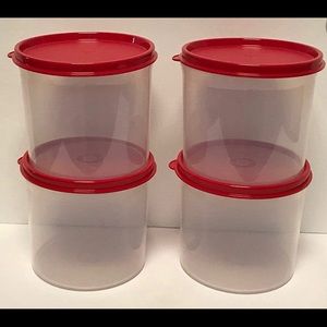 Tupperware | Kitchen | New Tupperware 2 Cup Mini Canisters | Poshmark